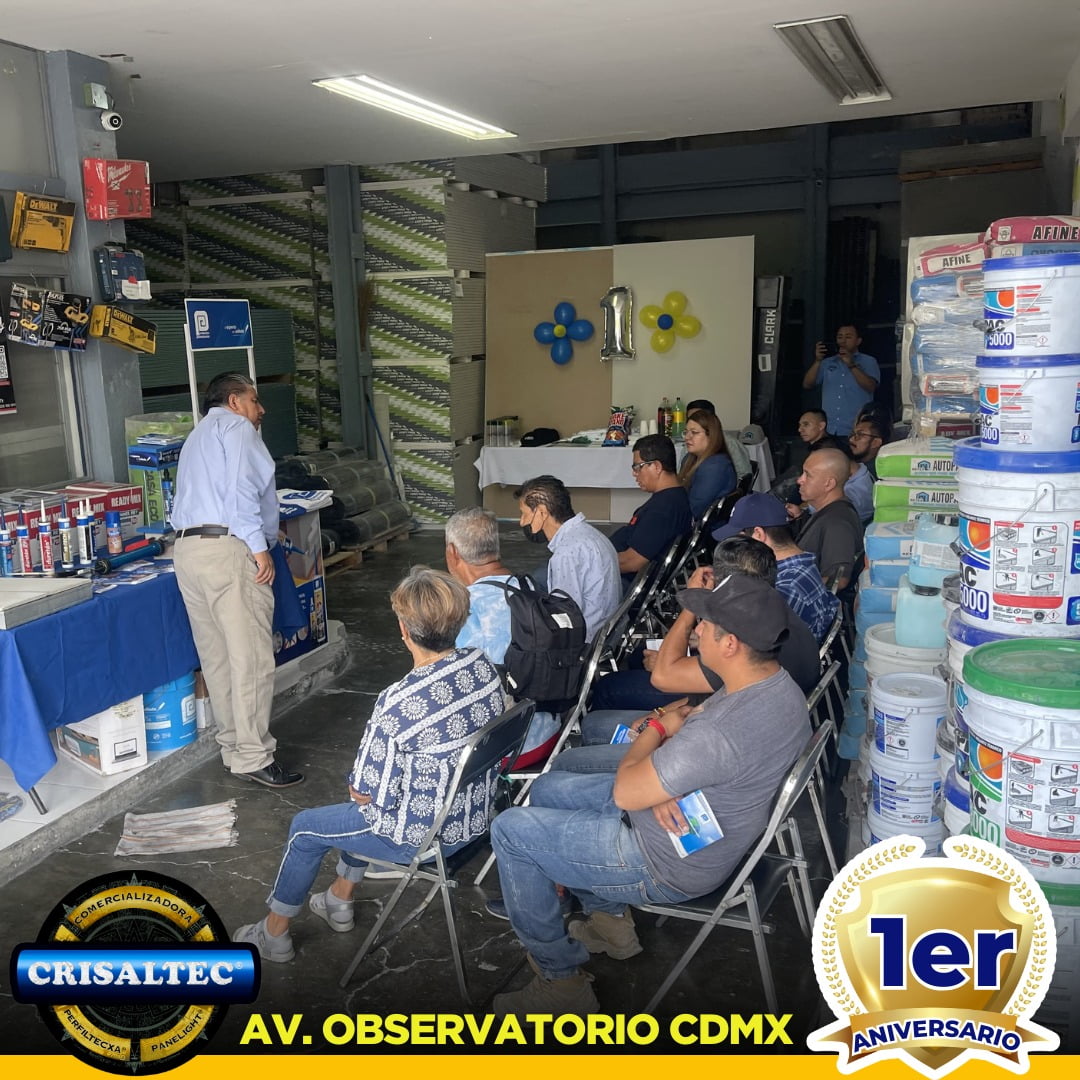 Muchas gracias por su compañía!! - Crisaltec