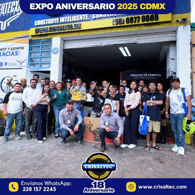 Ángulo perimetral (3.05 mts) pieza - Crisaltec